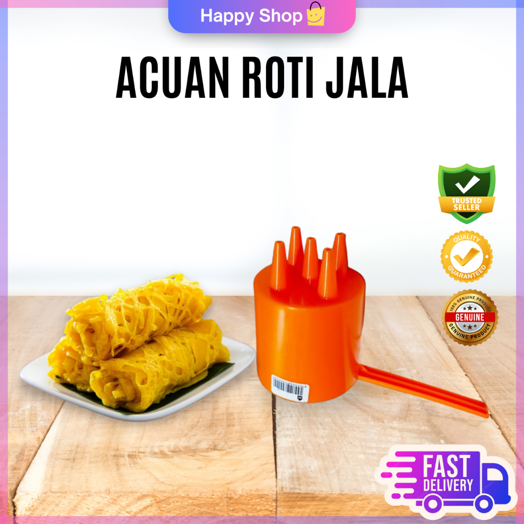 5 hole Acuan Roti Jala Cup / Roti Jala Mould/ Acuan Kuih Keras 5 lubang ...