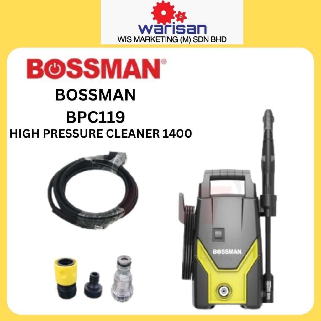 Bossman BPC119 Waterjet High Pressure Cleaner Water Jet Sprayer Machine ...
