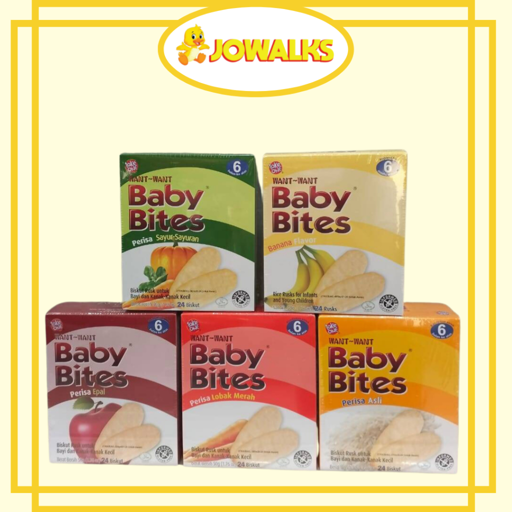 TAKE ONE BABY BITES 50G(24RUSKS) | Shopee Malaysia