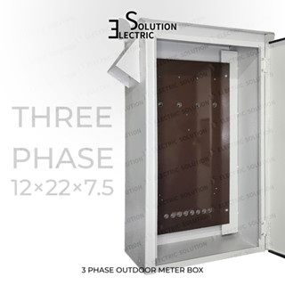 THREE PHASE / SINGLE PHASE OUTDOOR HOUSING METER METAL BOX FIBER BOARD ...