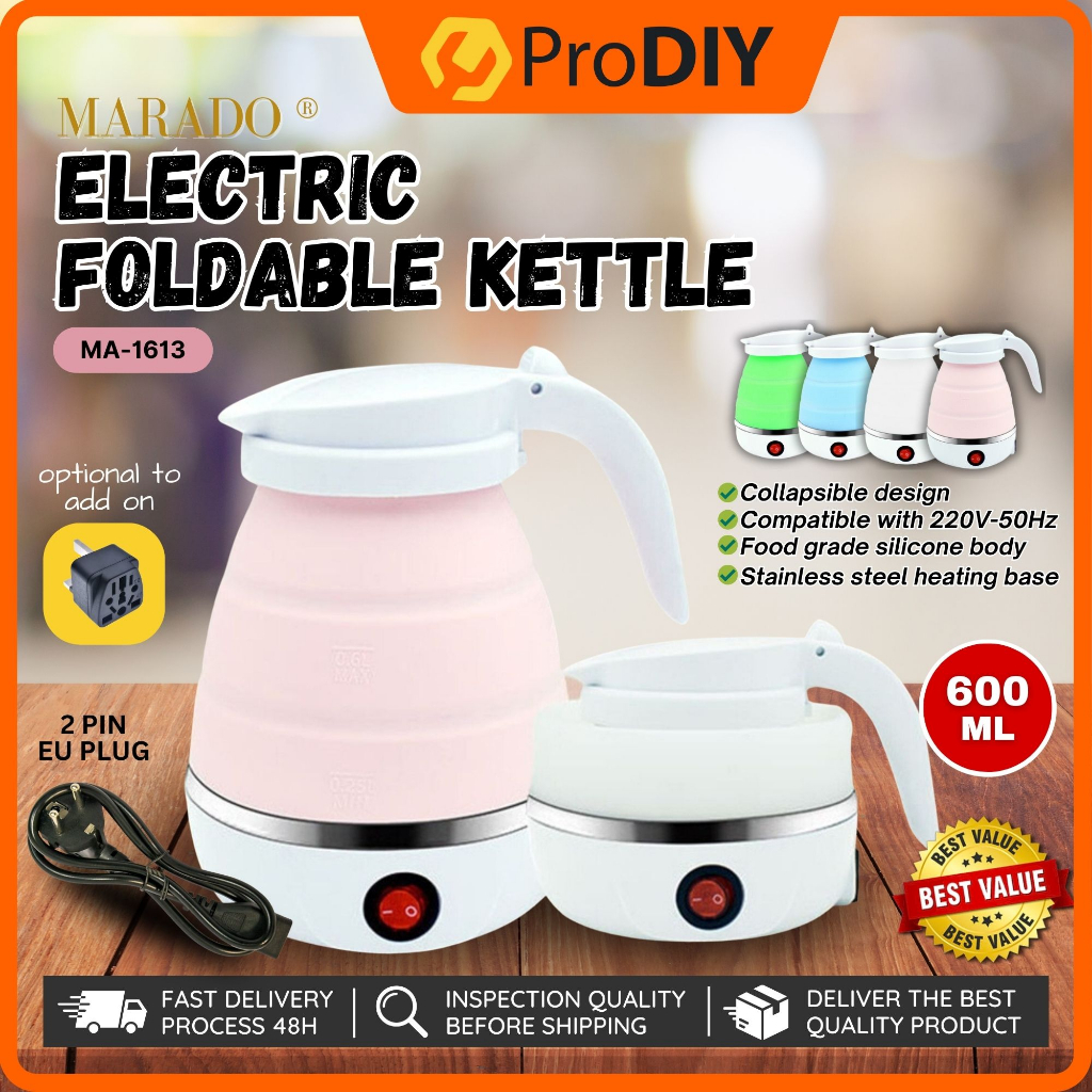 MA-1613 Foldable Electric Kettle Cerek Elektrik Cerek Air Portable ...