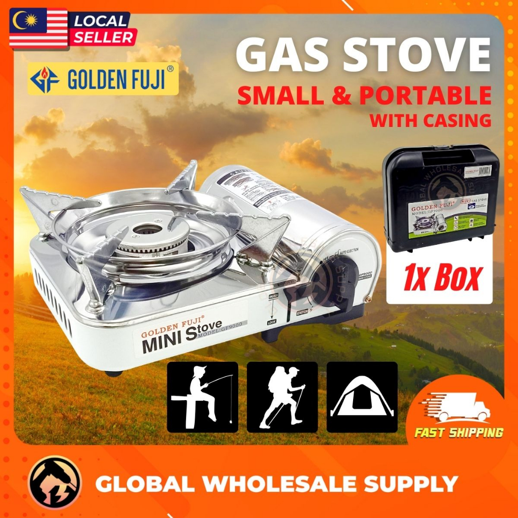 Golden Fuji GF9000 Mini Gas Stove SteamBoat, Sukiyaki, Camping Fishing ...