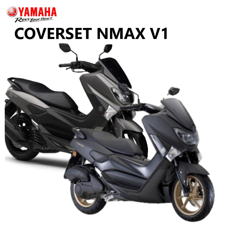 NMAX V1 BODY COVER SET NMAX 2022 NEW COVER SET 100% ORIGINAL YAMAHA ...