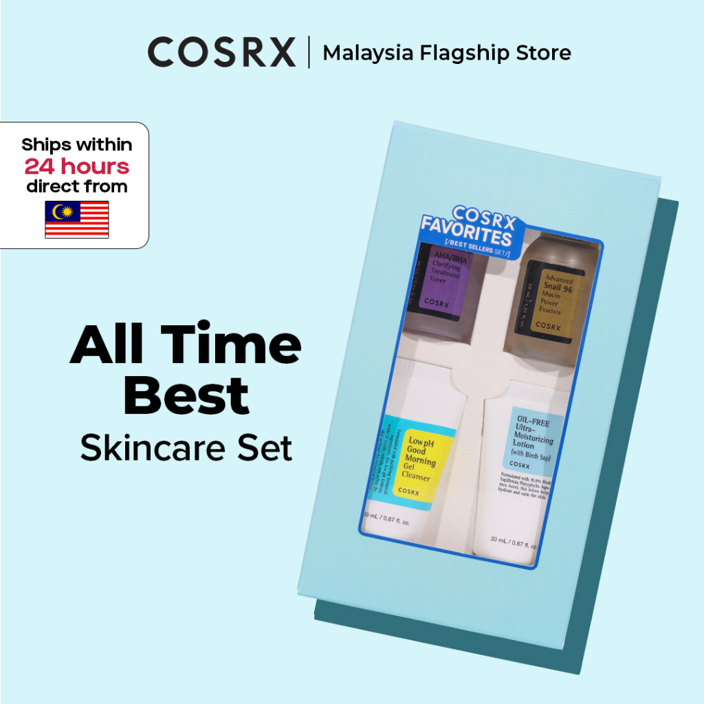 COSRX Favorites Best Seller Set | Shopee Malaysia