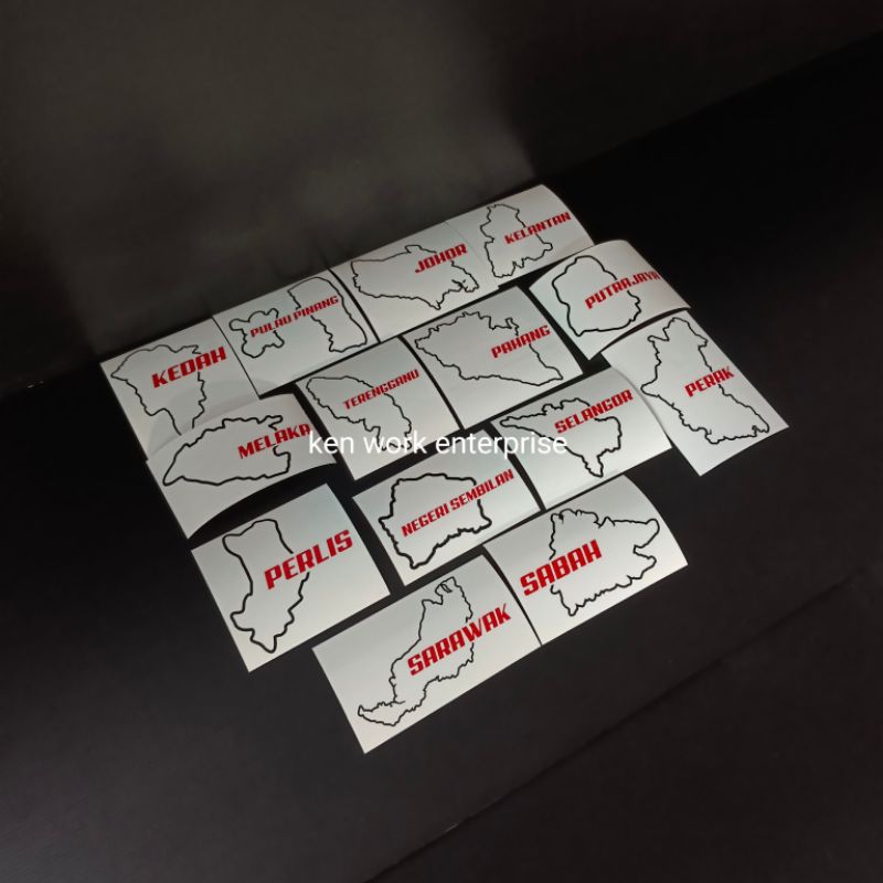 sticker negeri malaysia | Shopee Malaysia