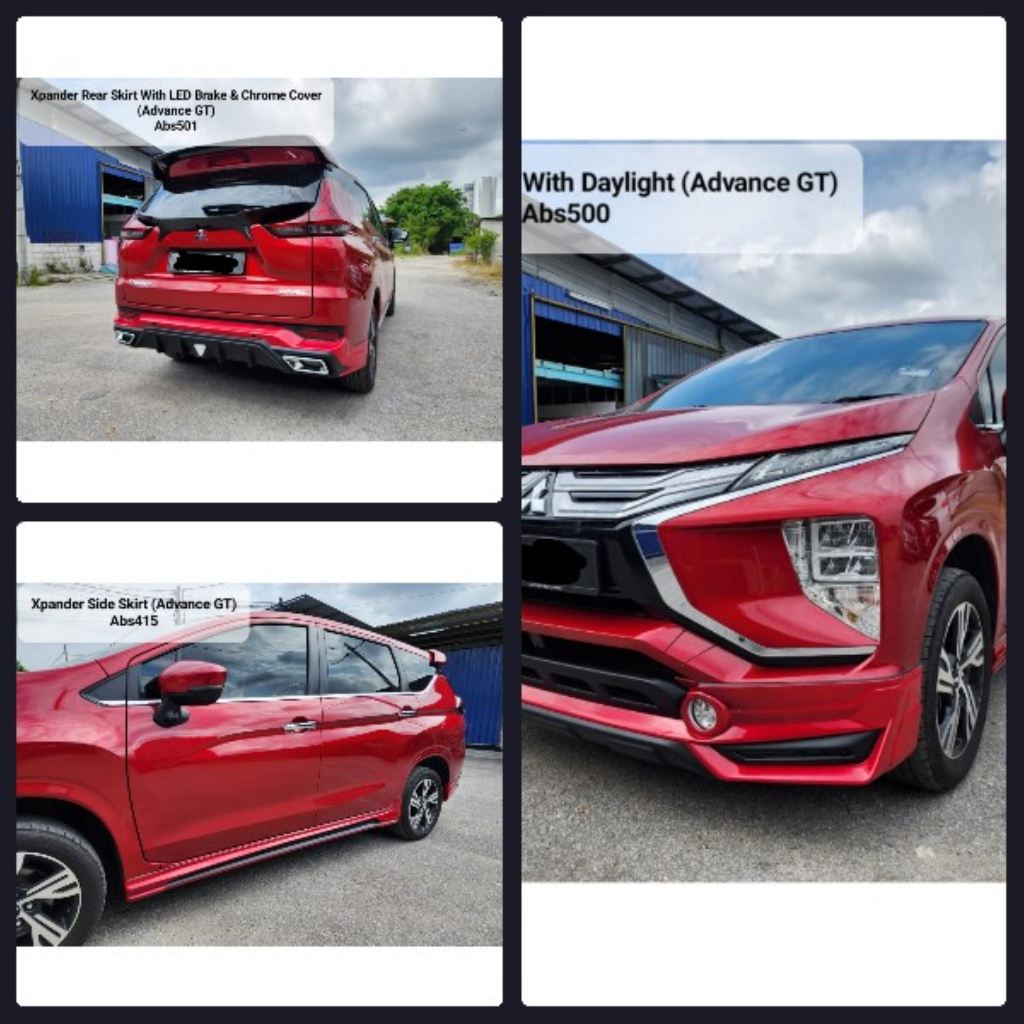 Mitsubishi Xpander Advance GT Body Kit ABS Ready Stock | Shopee Malaysia