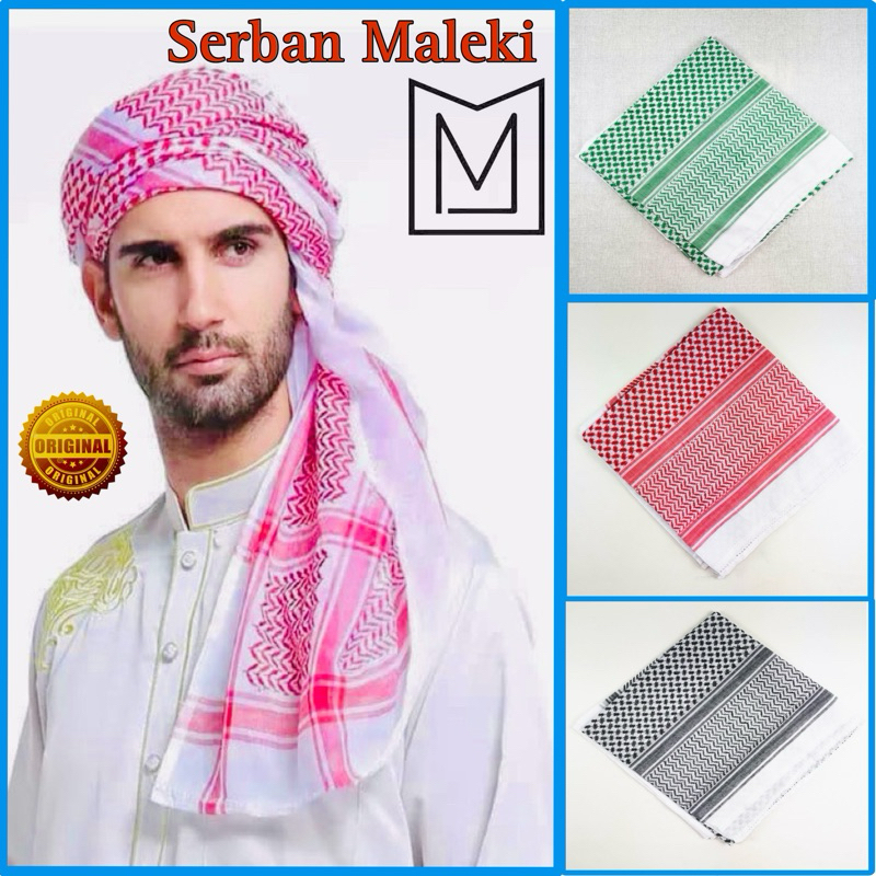 🕌 SERBAN MALAKI ARAB SAUDI ( KAIN 100% COTTON ) 🕌 | Shopee Malaysia