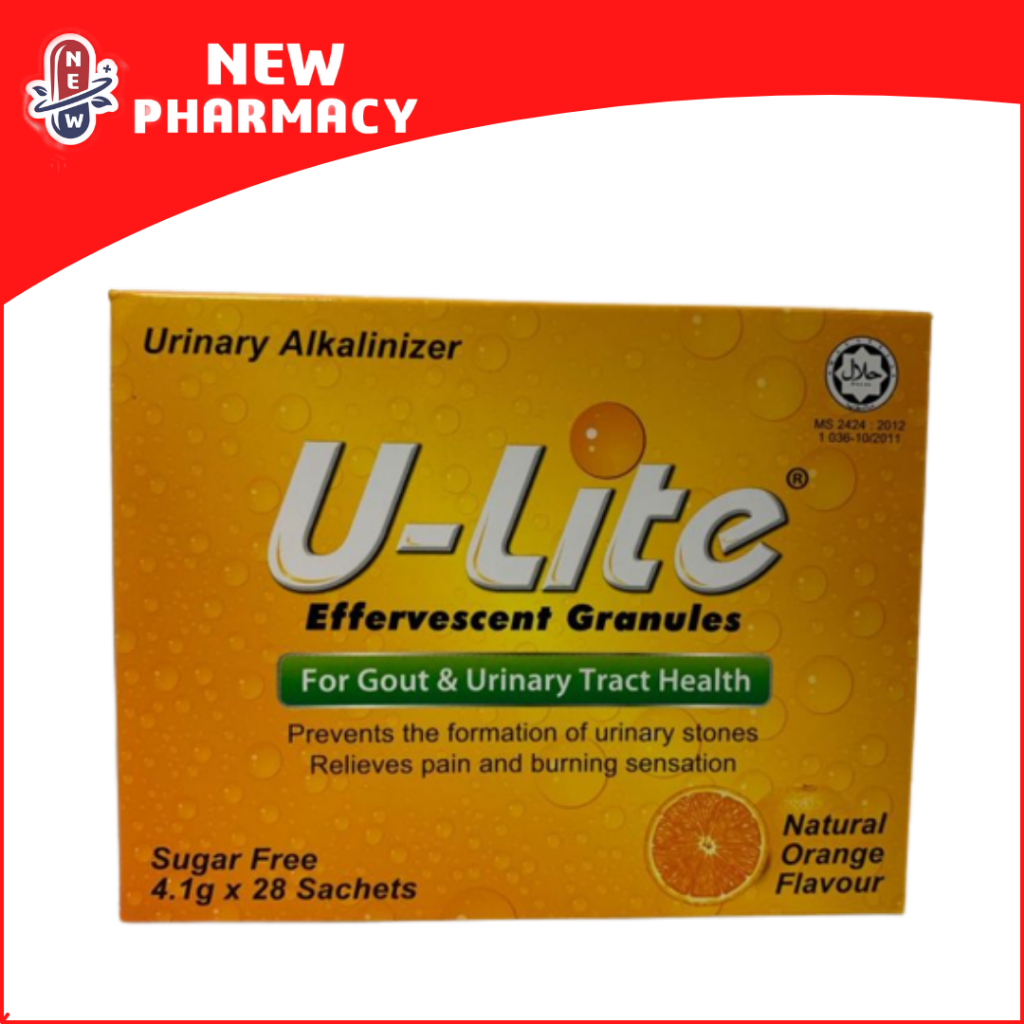 U-LITE EFFERVESCENT GRANULES SACHETS 4.1Gx28'S | Shopee Malaysia