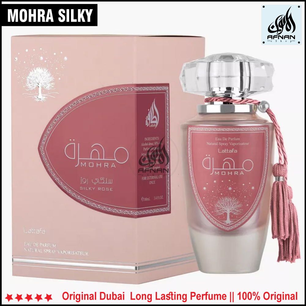 Mohra Silky Rose Lattafa Perfumes 100ml EDP Perfum for Unisex Lattafa ...