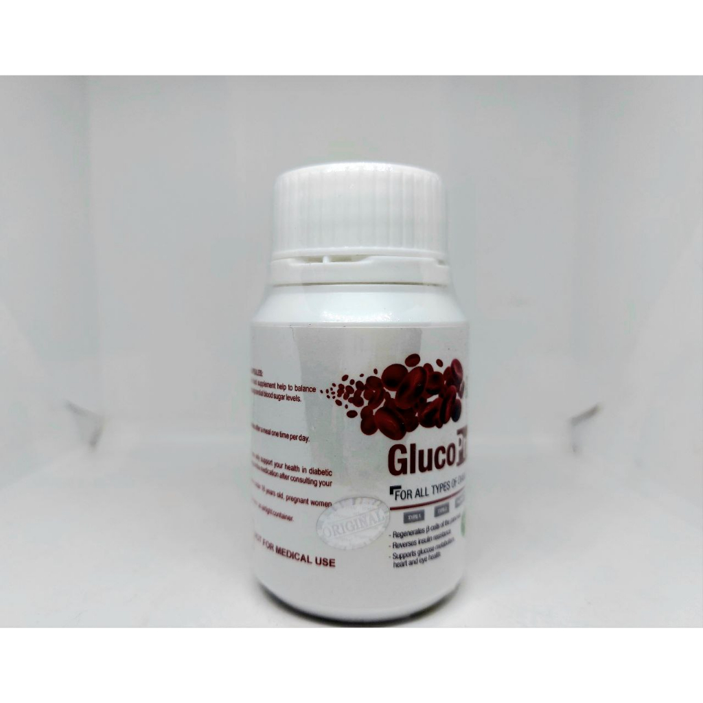 Gluco Pro For Diabetis Original 20 Caps | Shopee Malaysia
