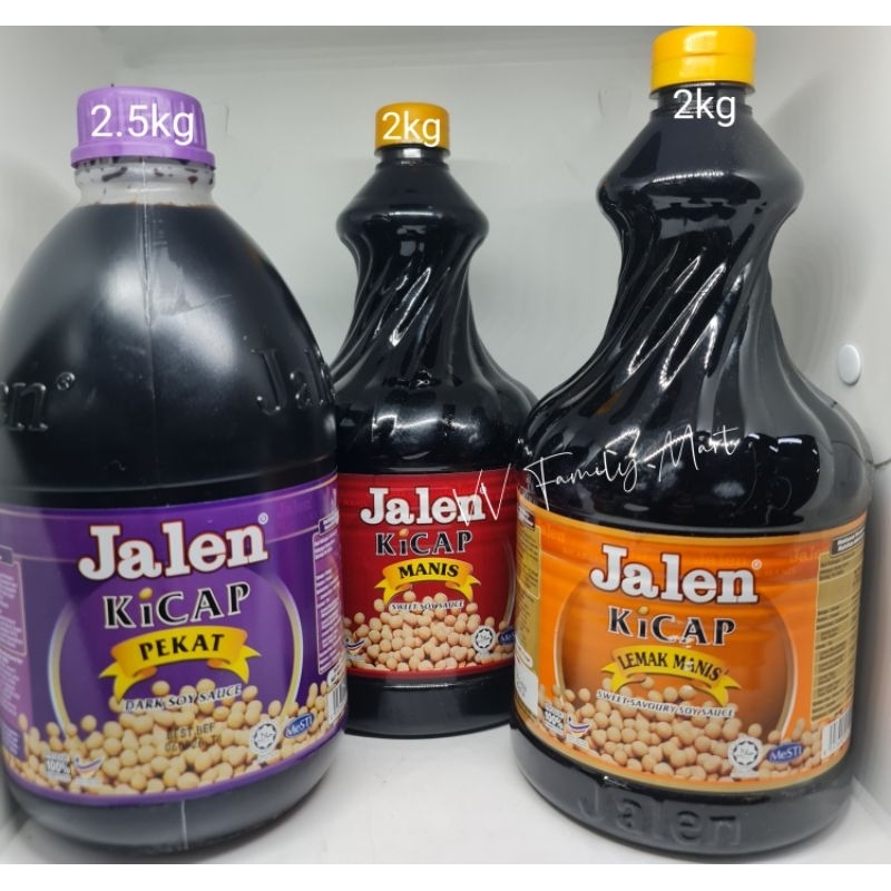 Halal*Jalen Kicap Manis/Lemak Manis/Kicap Pekat* | Shopee Malaysia