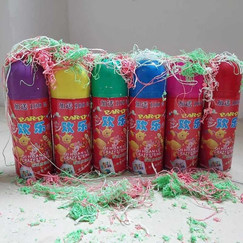 Party Spray Snow Spray Birthday Party Decoration (48can) | Shopee Malaysia
