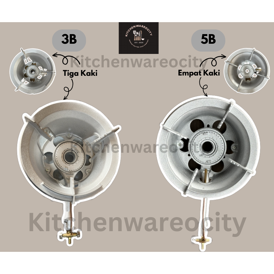 3B High Pressure Gas Stove / 5B High Pressure Gas Stove / 3B Dapur Gas ...