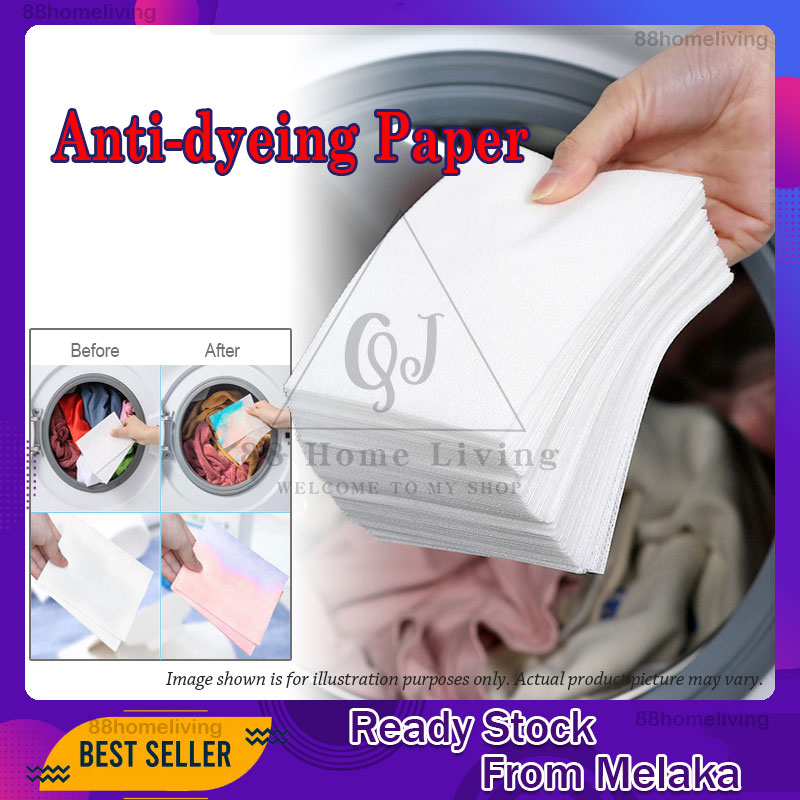 Color Absorption Sheet Washing Machine Laundry Cloth Anti Dyed Papers ...