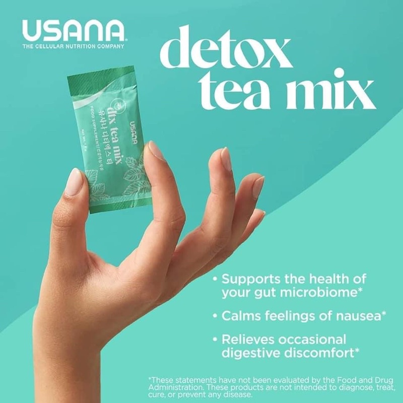 🔥Latest Stock🔥Usana Detox Tea 28sachet/box Usana Botanical Beverage Mix ...