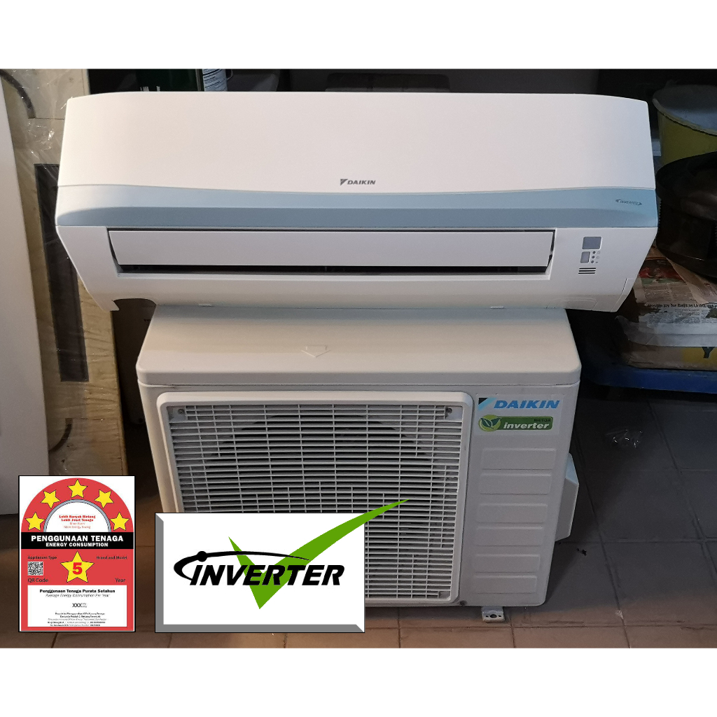 [ Second-hand ] Used 1.0HP to 2.0HP Daikin / Panasonic Wall Mounted ...
