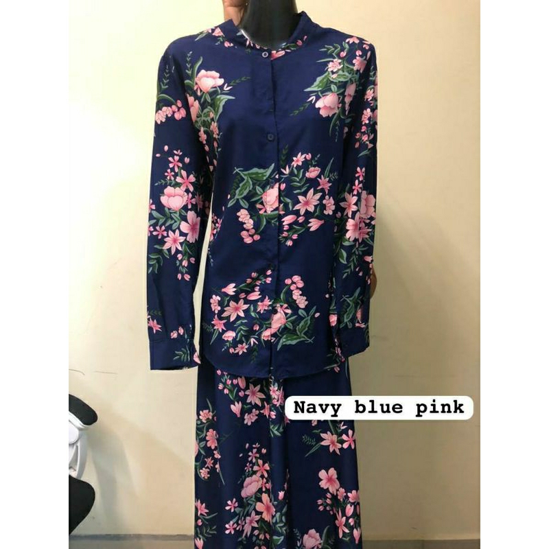 Baju Kurung Bercorak Cotton Muslimah Dress baju Kurung perempuan baju ...