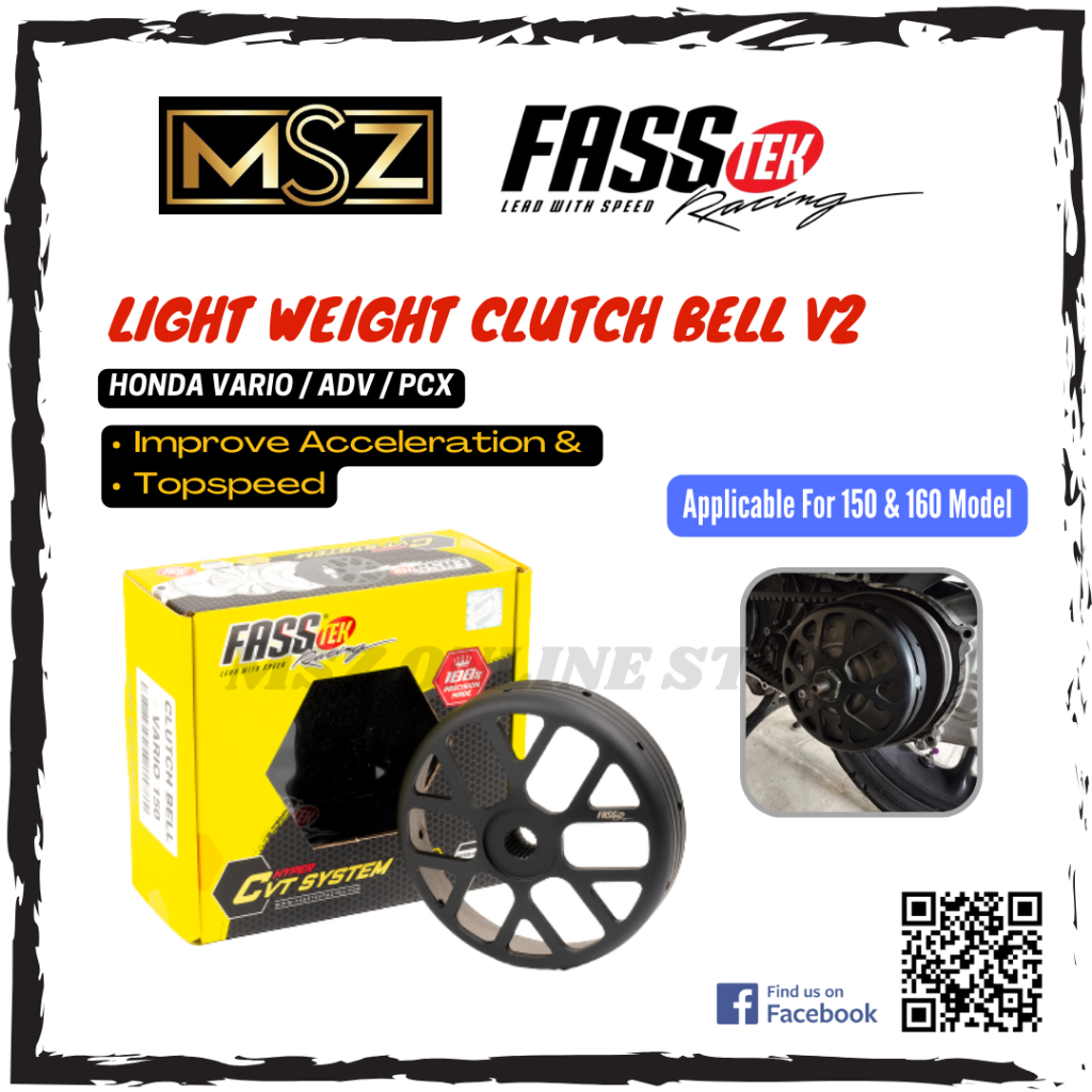 HONDA VARIO 150 / VARIO 160/ ADV 150 / ADV 160 / PCX 150 Light Weight ...