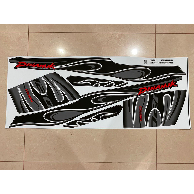 modenas Dinamik body sticker api edisi(20) | Shopee Malaysia