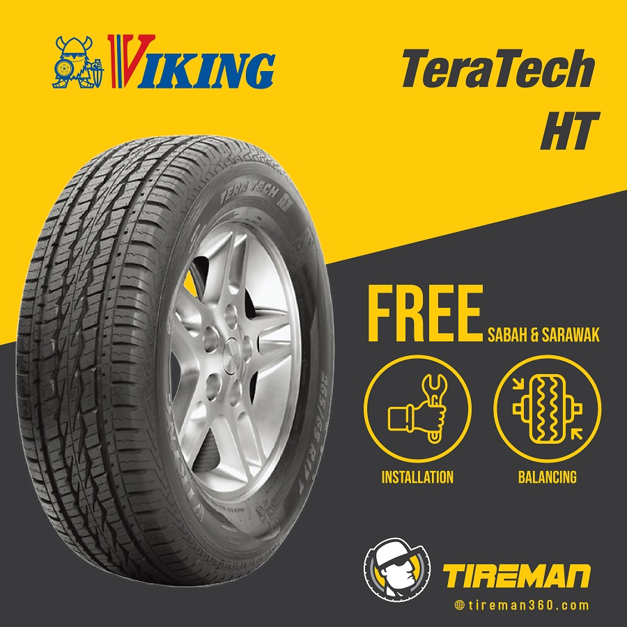 Viking TeraTech HT 15 16 17 Inch Tayar Tire (FREE INSTALLATION/Delivery) KL SABAH SARAWAK Hilux ...