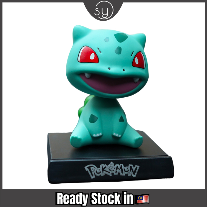 Cute Car Shakehead Pokemon Bulbasaur Car Ornament Series | Shopee Malaysia