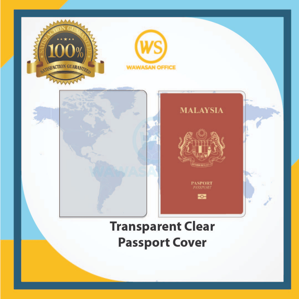 Transparent Passport Cover / Passport Holder / Passport Organizer ...