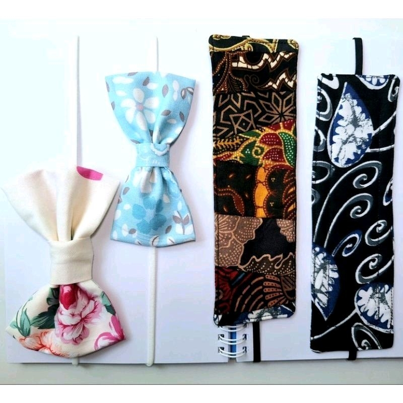 Handmade Batik Bookmark Elastic | Penanda Buku | Shopee Malaysia