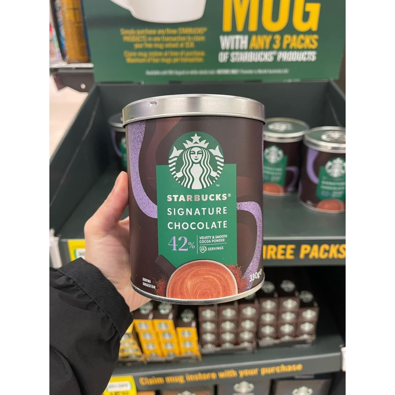 Starbucks Signature Chocolate Powder 330g ( Import From Carrefour ...