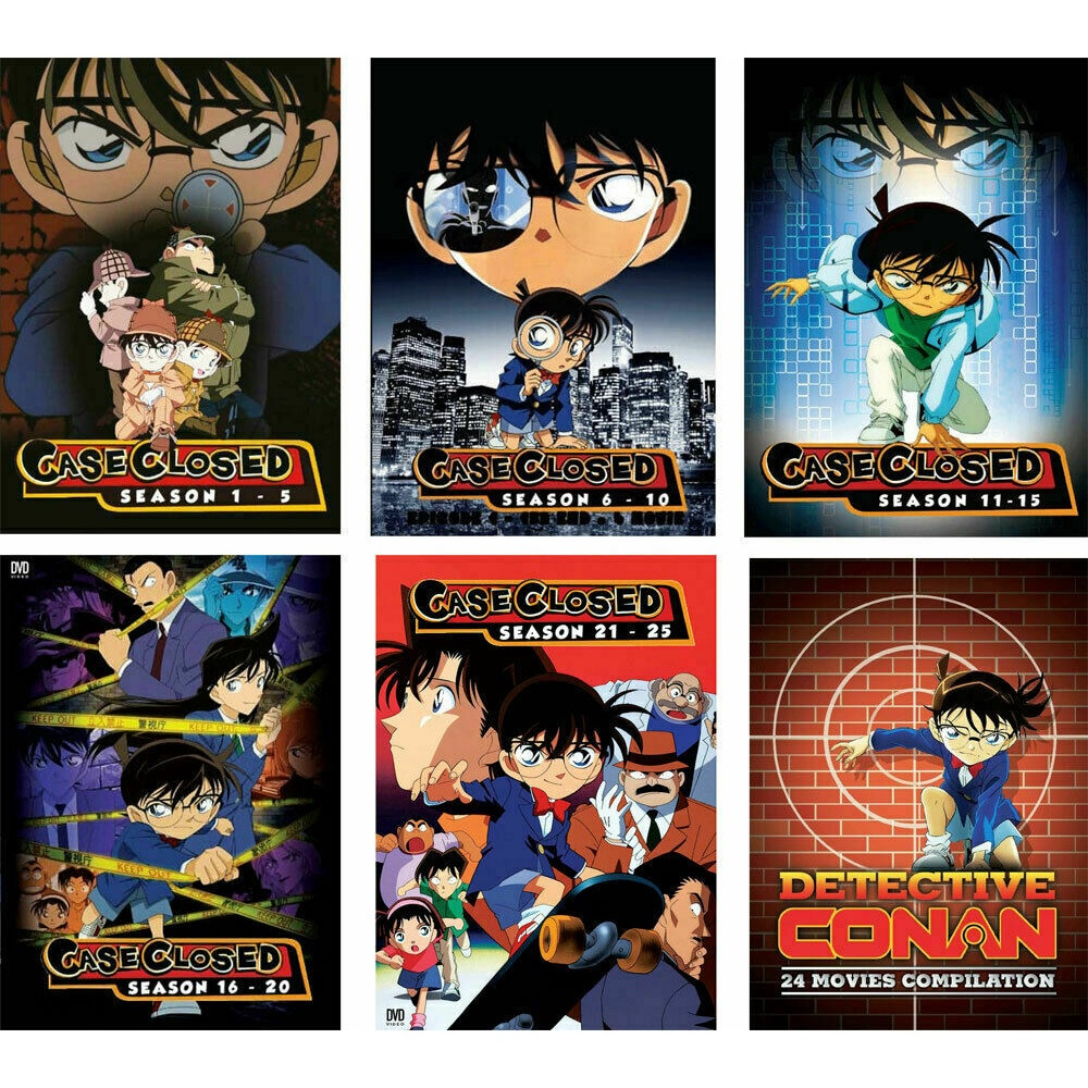 Detective Conan Case Closed Complete TV Series Anime DVD [Fast Ship ...