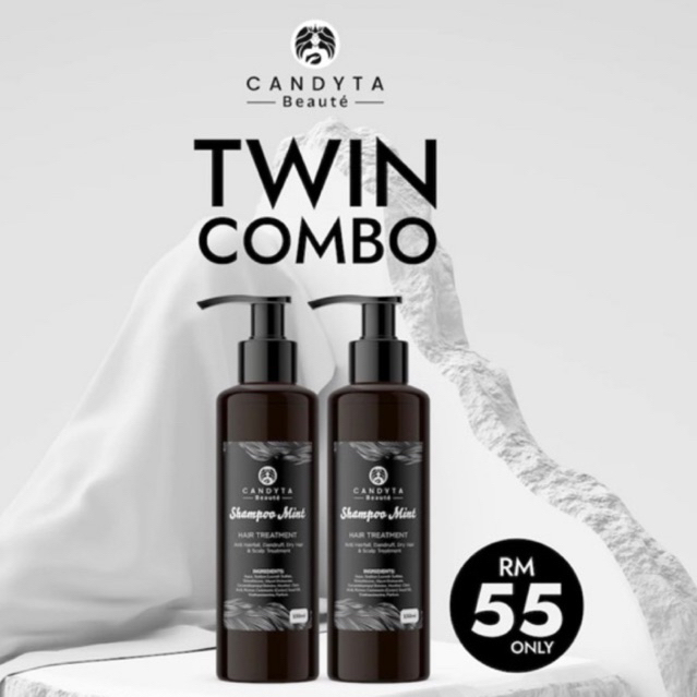 [SG SELLER HQ] Combo Twin Shampoo Candyta | Shopee Malaysia