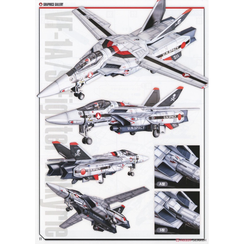 MACROSS Plamax VF-1S Fighter Valkyrie (Roy Focker`s Fighter) | Shopee ...