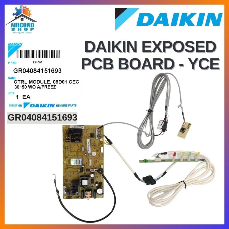 DAIKIN CEILING EXPOSED PCB BOADR YCE ORIGINAL 100% AIR-CONDITIONER ...