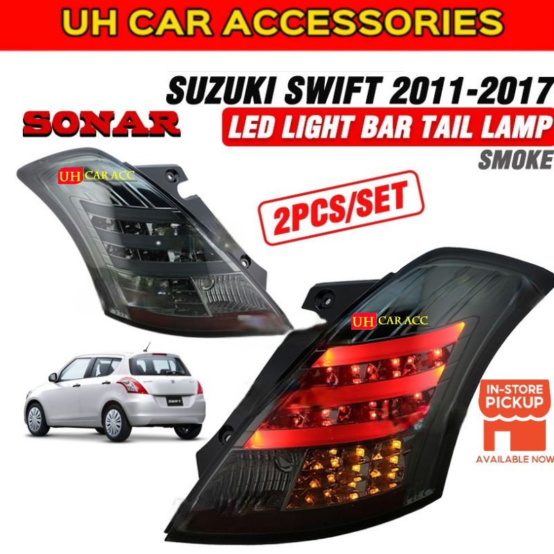 SUZUKI SWIFT 2011 - 2017 LED LIGHT BAR TAIL LAMP TAILLAMP LIGHT SONAR ...