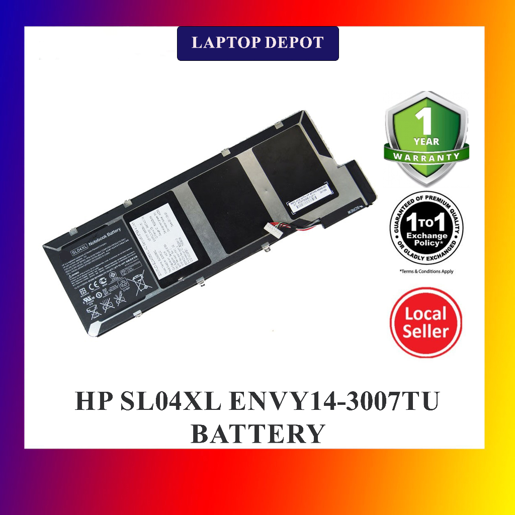 HP SL04XL Envy Spectre 14-3007TU 14-3010NR 14-3010TU Original ...