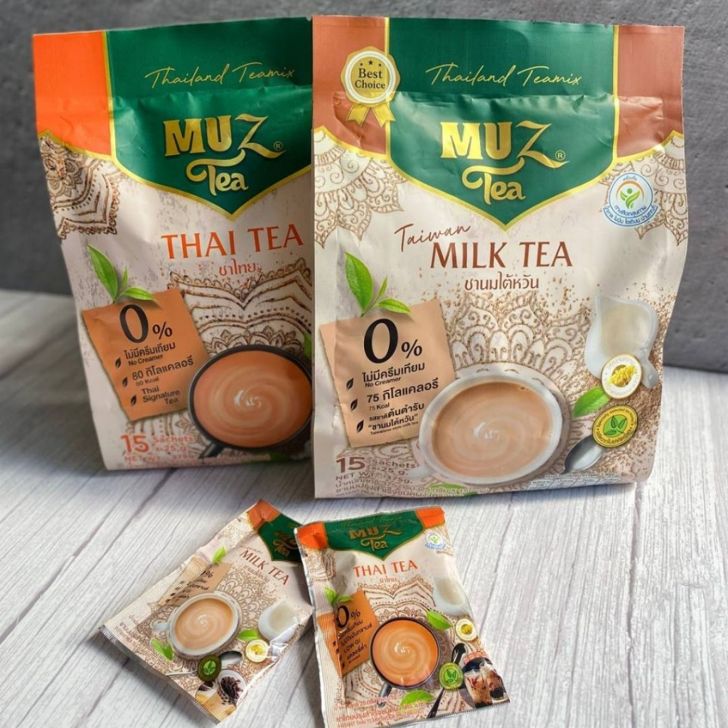 MUZ Thai Tea Combo MUZ Taiwan Tea Fav Thai Tea | Shopee Malaysia