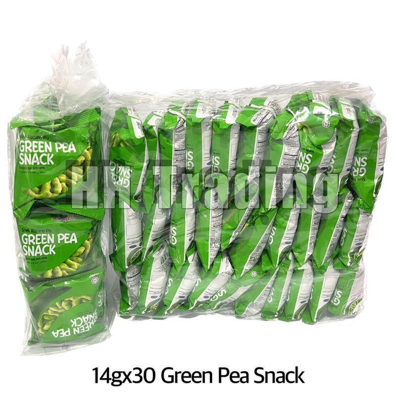 14g x 30’s ORIENTAL CRACKER SNACKS [SUPER RING / ROTA PRAWN / GREEN PEA ...