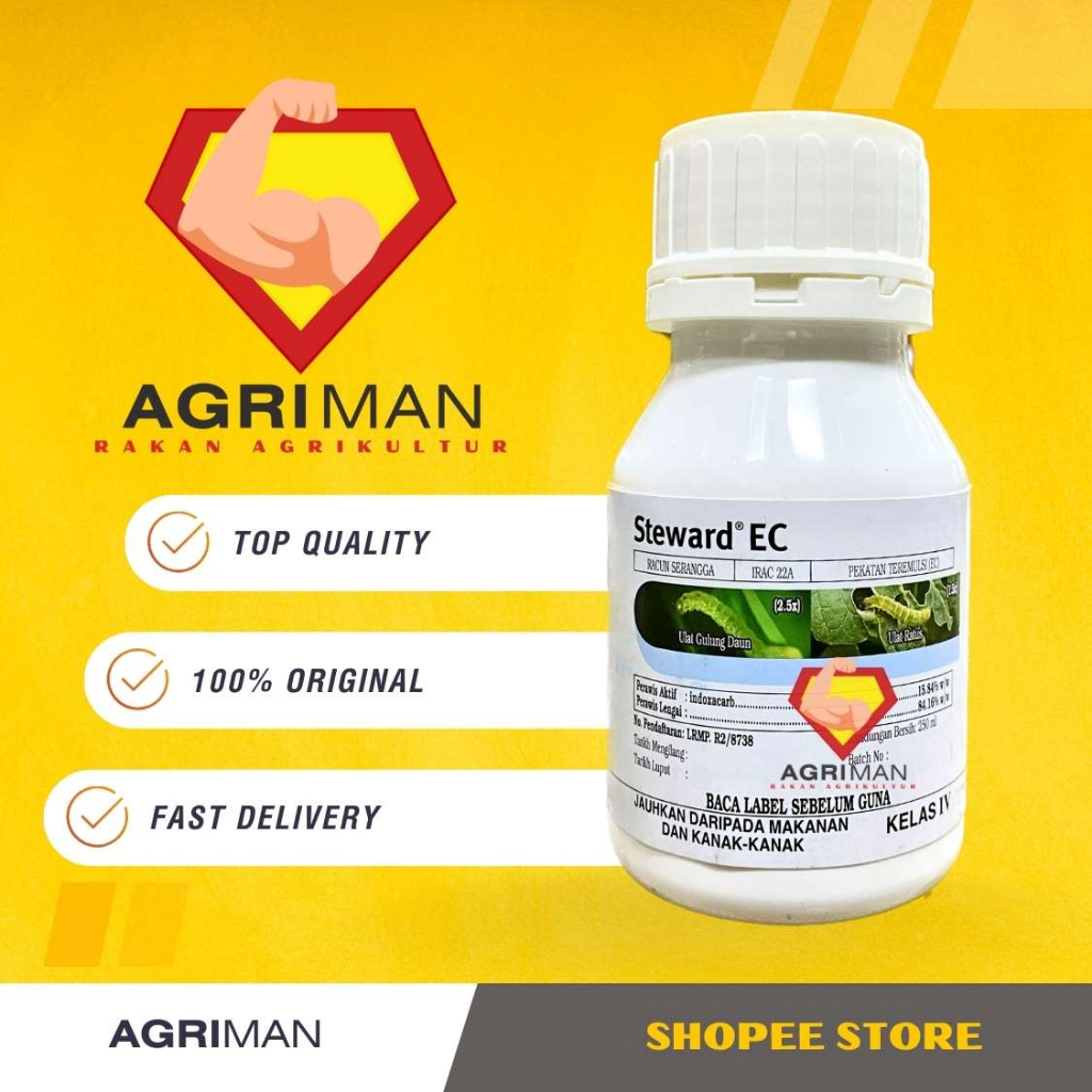 FMC Steward EC 250ml - indoxacarb 15.84% EC | Shopee Malaysia