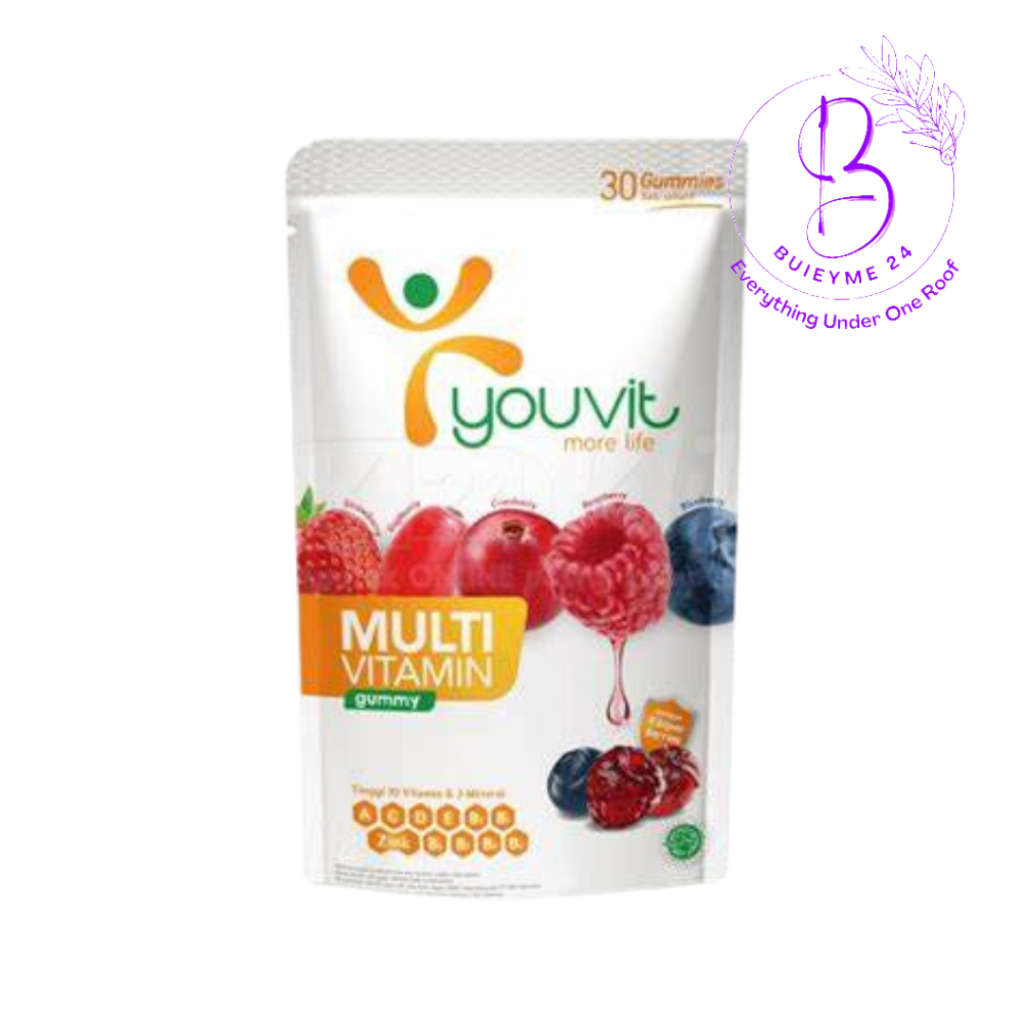 [READY STOCK] Youvit Adult Multivitamin Gummies 30's | Shopee Malaysia