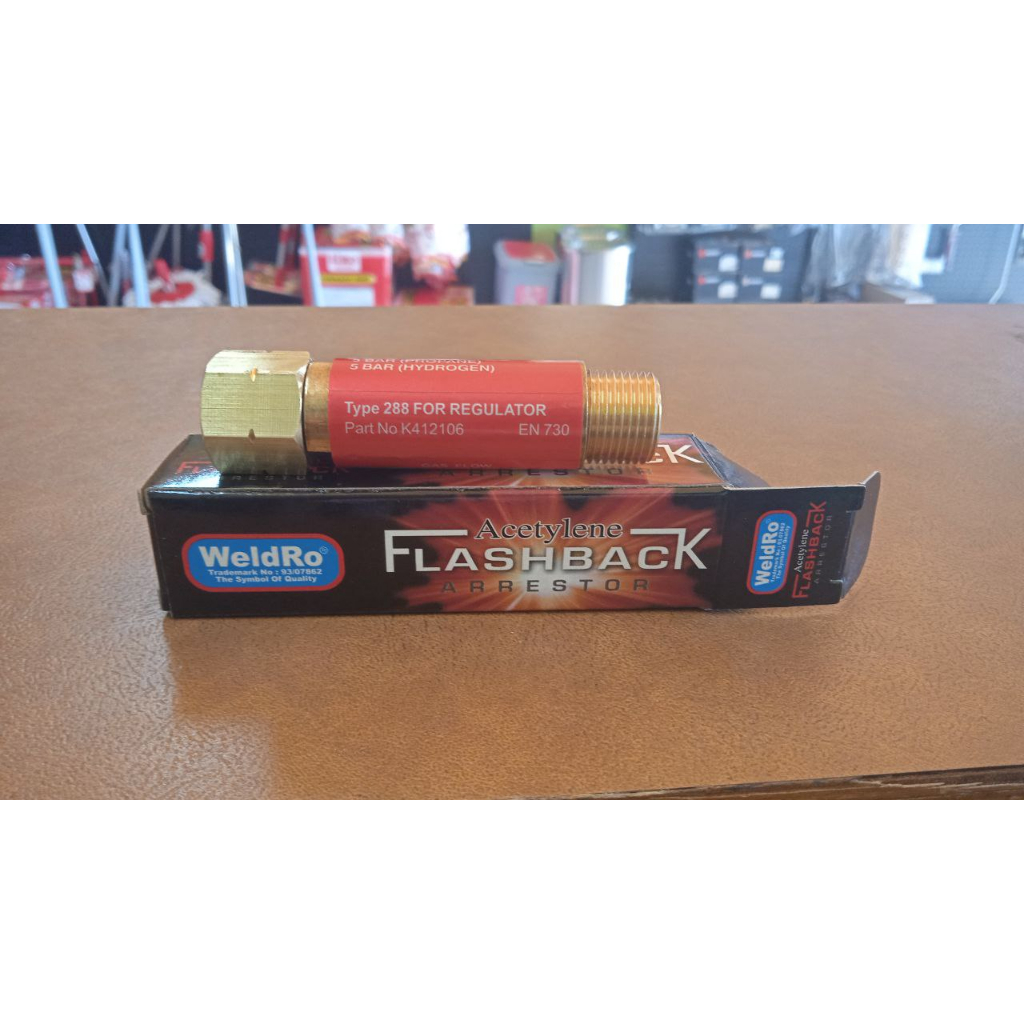 [ WELDRO ] ACETYLENE FLASHBACK Arrestor 288 (FOR REGULATOR) | Shopee ...