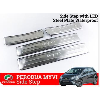 Perodua Myvi 2018 / 2019 / 2020 / 2021 / 2022 / 2023 OEM LED Side Step ...