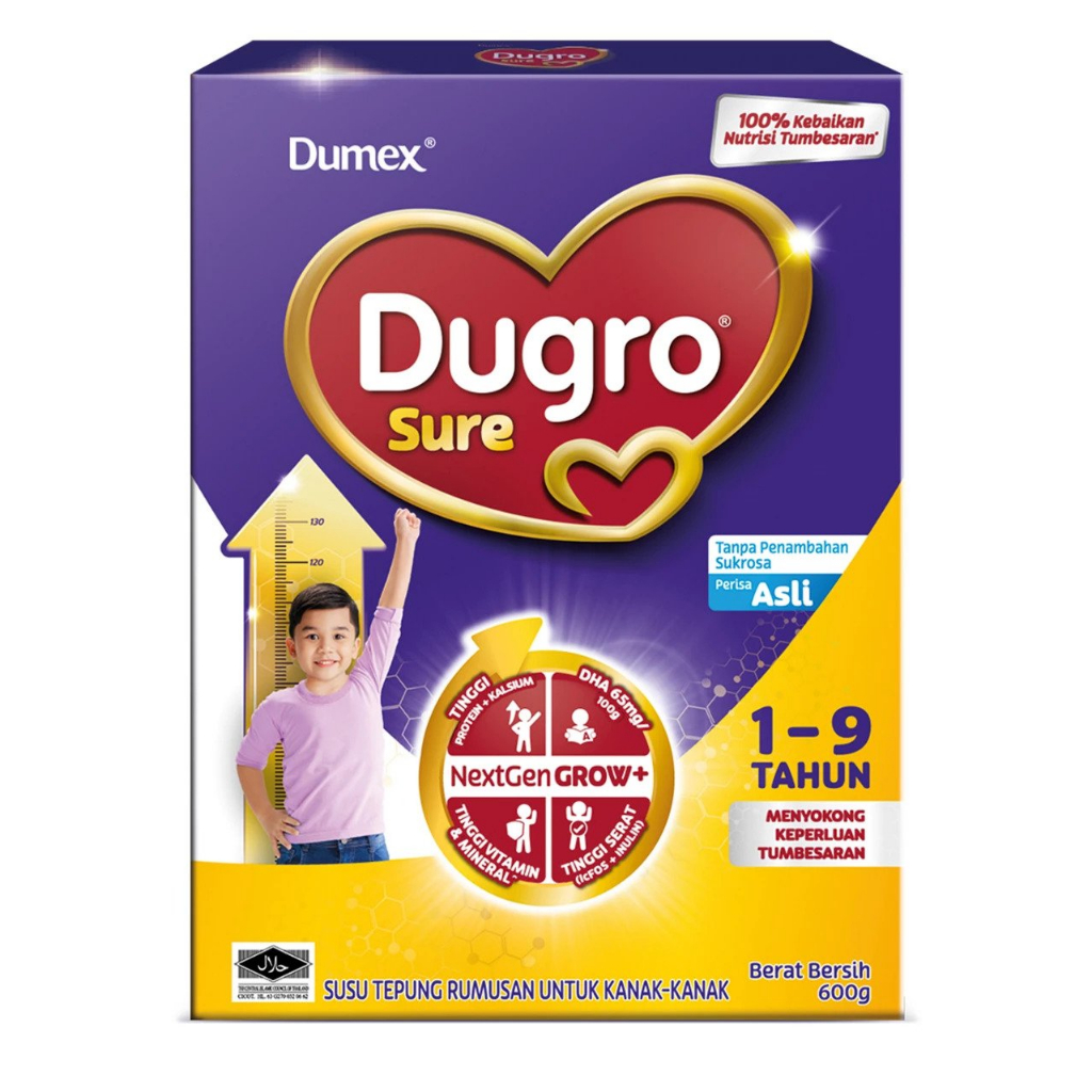 Dugro Sure 1 - 6 yrs 600g / 1.2kg | Shopee Malaysia