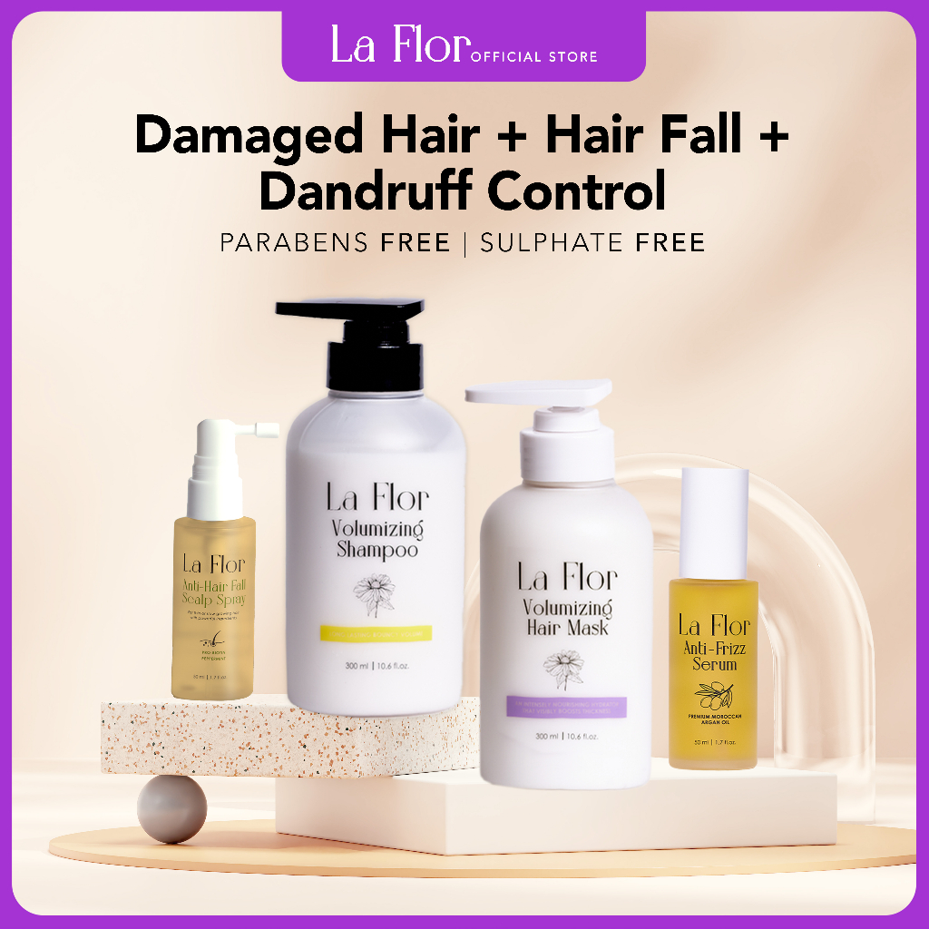 La Flor Anti Dandruff, Damage Hair and Anti Hair Fall ( Thin Hair ...