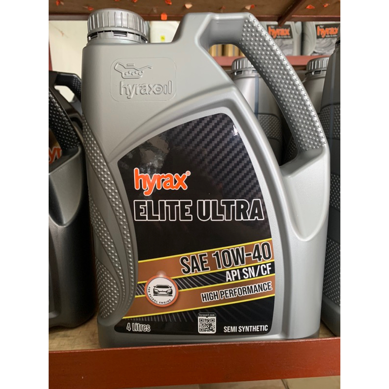 PROMOTION ENGINE OIL RACING FORMULA SEMI SYNTHETIC 10W-40 HYRAX OIL ...