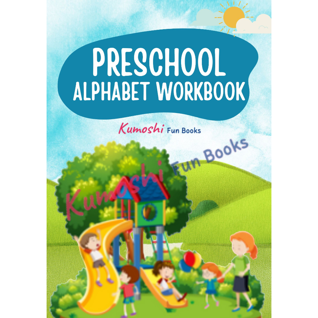 Preschool Alphabet Workbook Unlimited Printable Pages Fun Cute Playful ...