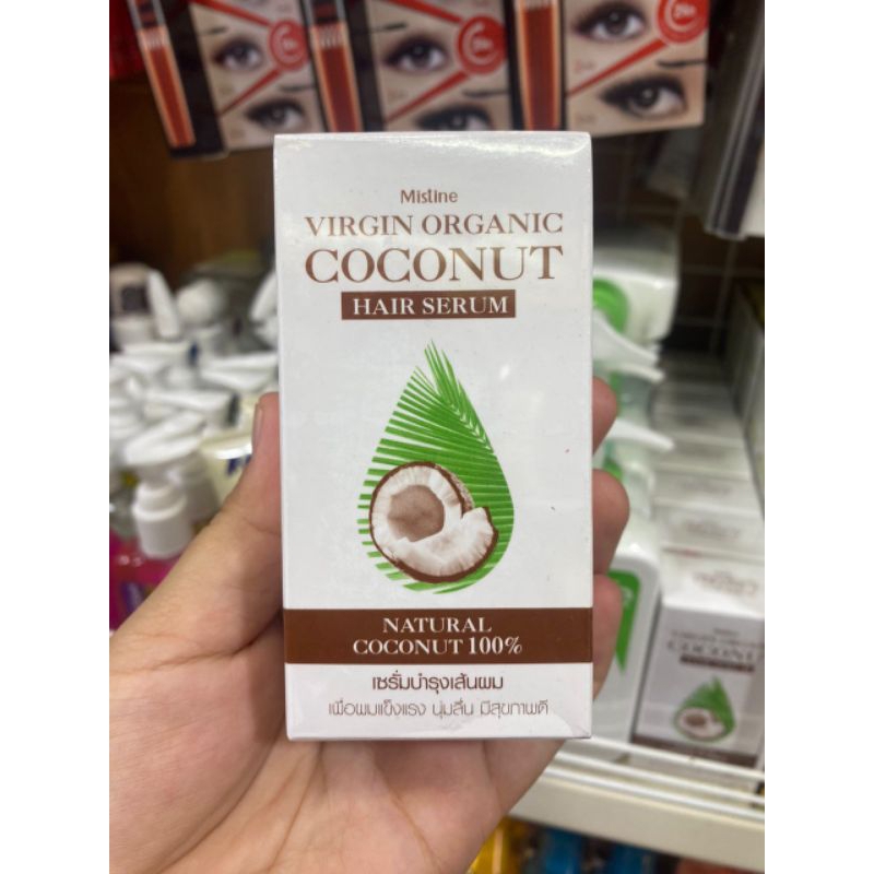 MISTINE Organic Coconut Hair Serum 35 ML | Shopee Malaysia