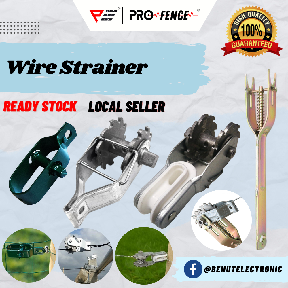 Pro Fence Spring Clip Wire Strainer Wire Strainer Handle Inline Fence ...