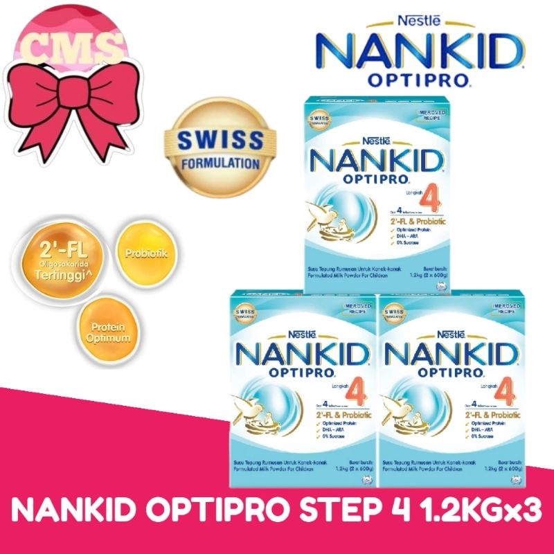 NANKID OPTIPRO 2-FL STEP 4 (1.2kg X3 Boxes) | Shopee Malaysia