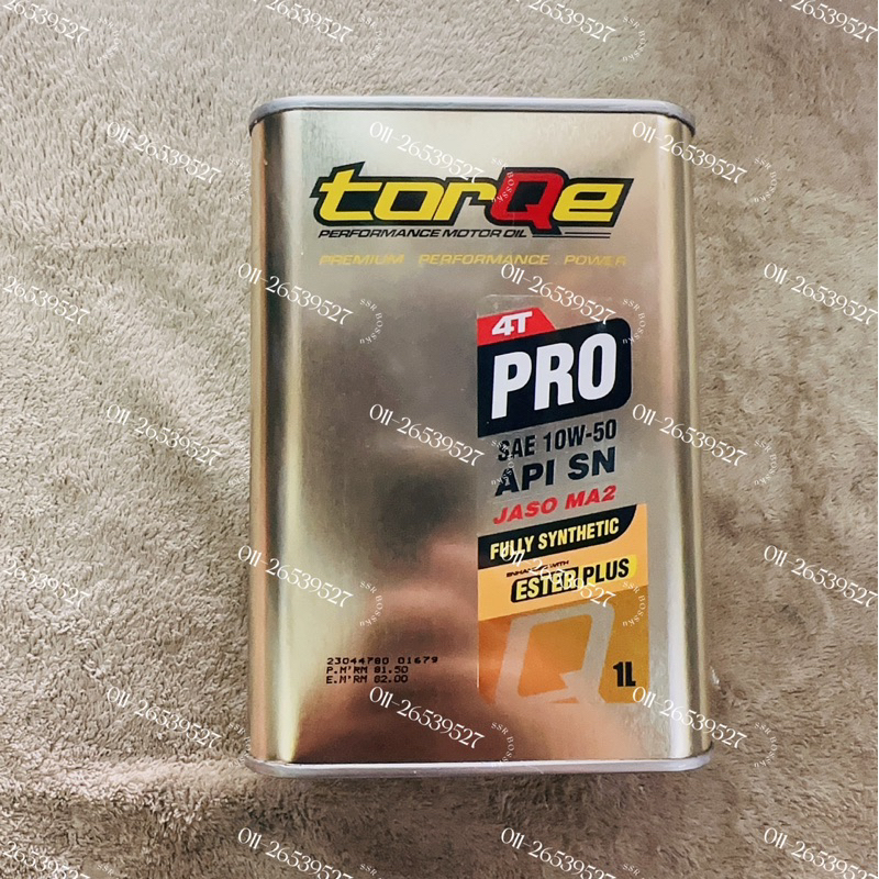 HI REV FULLY 4T TORQE PRO 10W-50 (1 LITRE) | Shopee Malaysia