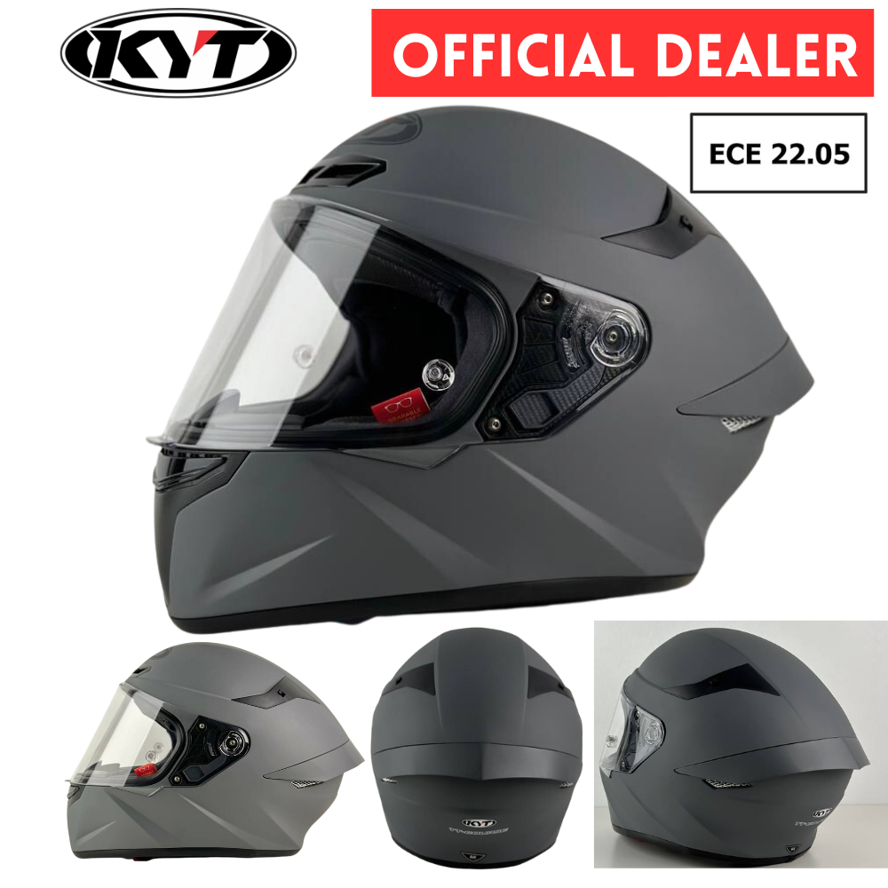 KYT TT Course Matt Grey 2023 | Shopee Malaysia