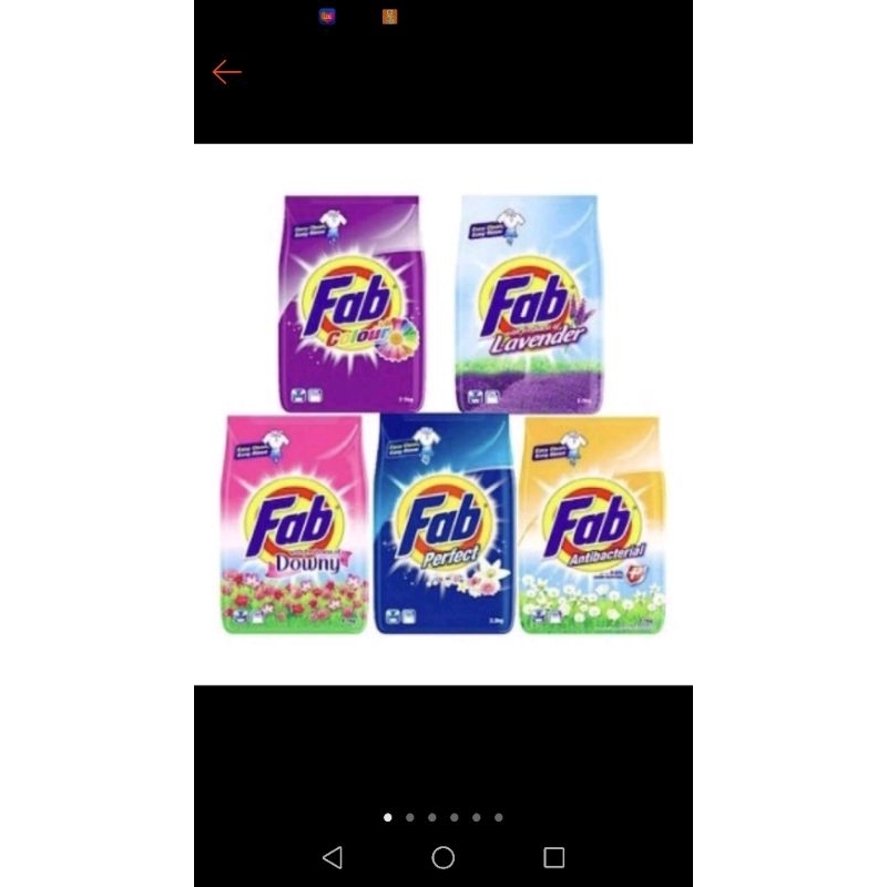 Fab Perfect Freshnes/Downy/Lavender/color 2kg | Shopee Malaysia